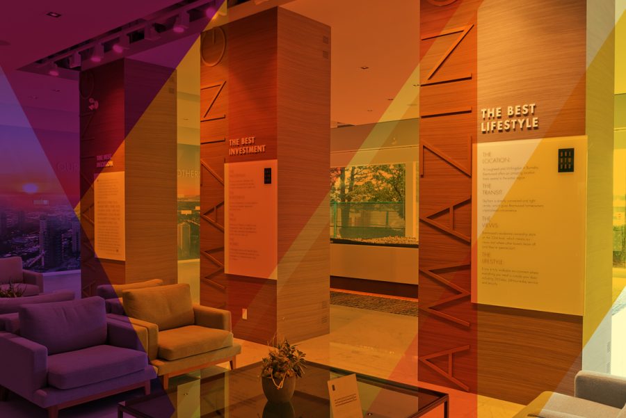 Sales Center Signage - 3D Sign Letters, Acrylic Signage | Multigraphics