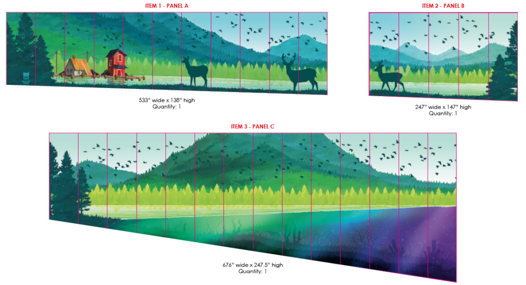 Parkade Wall Mural | Vancouver Mural Festival | Multigraphics